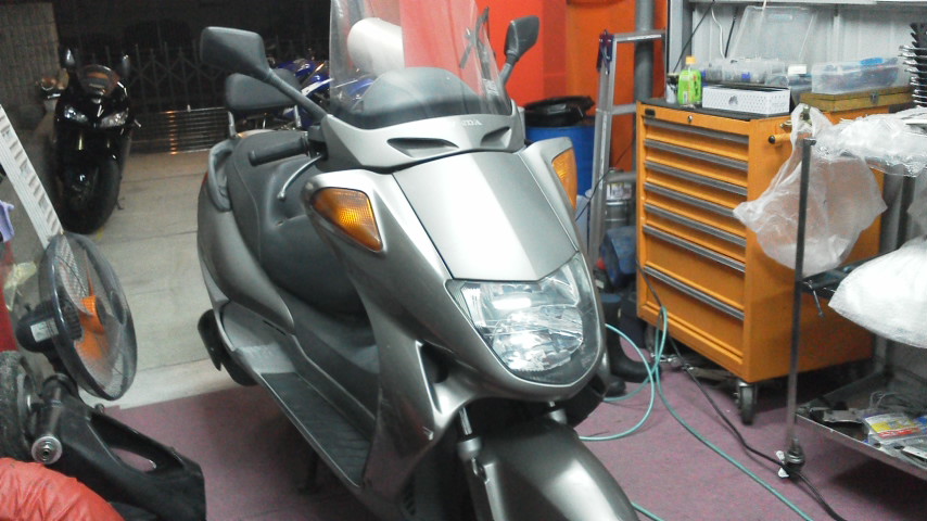 Bikeshop-icu | Honda フォーサイト250 修理 メンテナンス 整備 カスタム